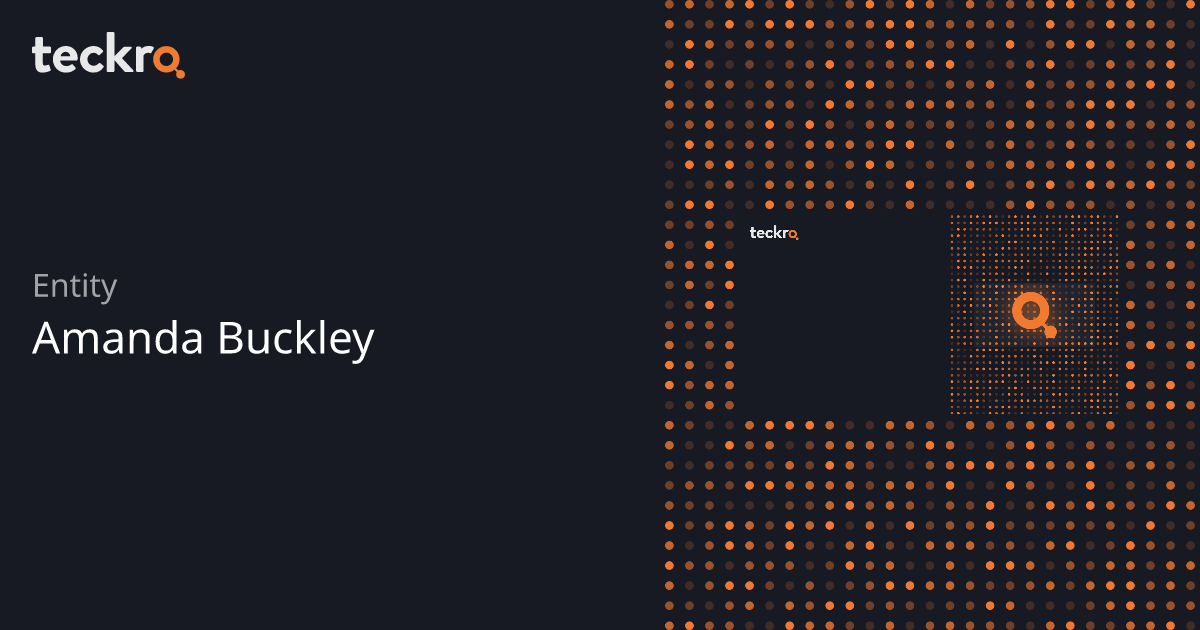 Amanda Buckley | Teckro